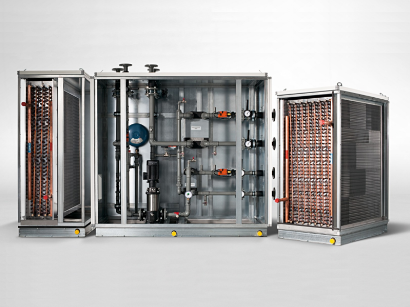 Run Around Coil - Telawell Custom make heat exchangers coil